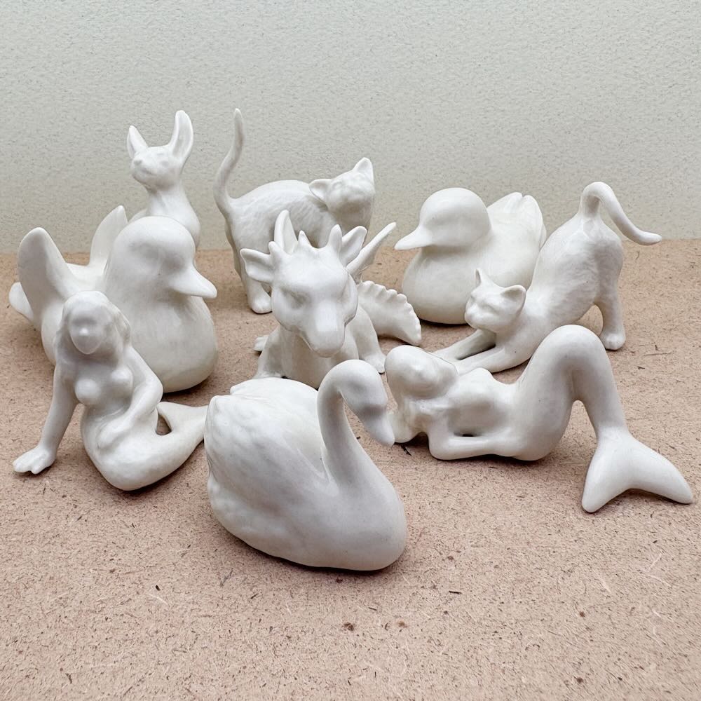 Pure White Figurines – MarkSister